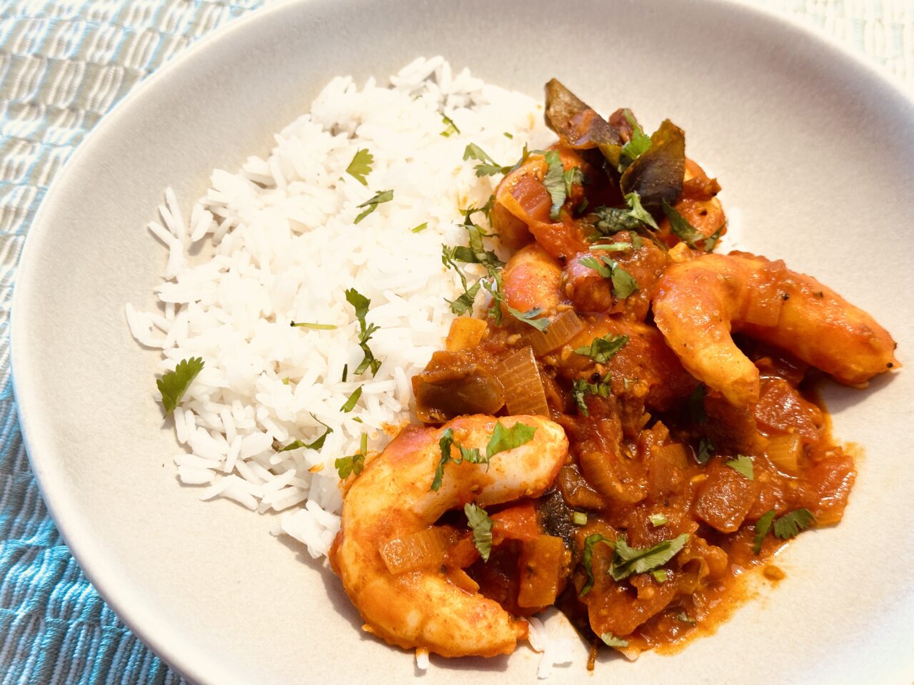 Veganuary Recipe: Vegan prawn masala