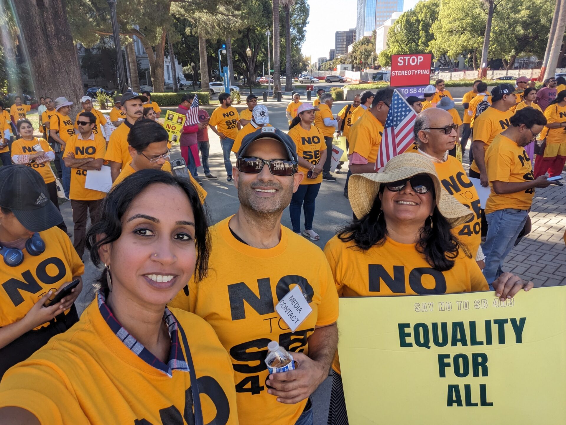 Sacramento Solidarity Rally Against SB-403