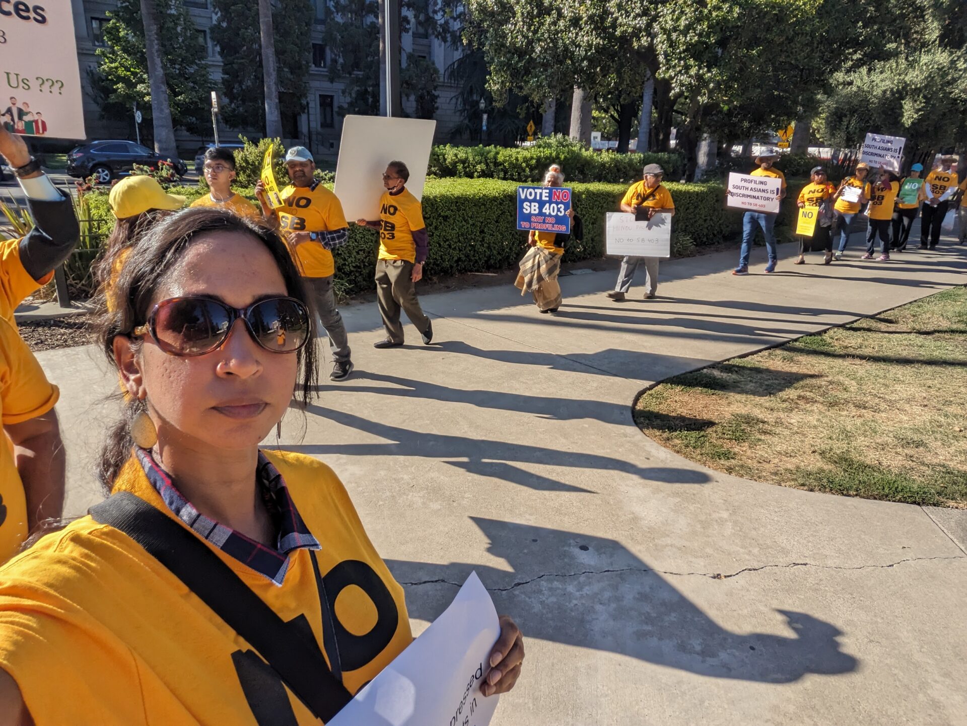 Sacramento Solidarity Rally Against SB-403
