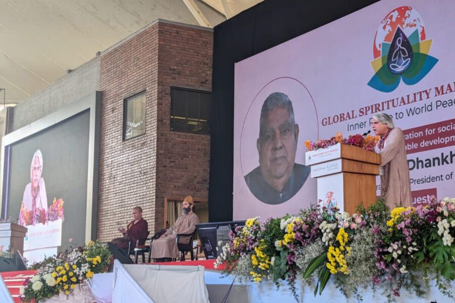 HAF on the Ground: Fred Stella speaks at Kanha Shanti Vanam conference